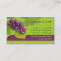 Fresh Grapes Business Card | Zazzle