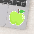 Fresh green apple sticker | Zazzle