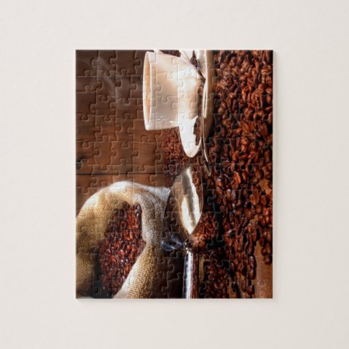 Fresh Ground Coffee Jigsaw Puzzle | Zazzle