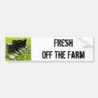 Hug a FARMER Bumper Sticker | Zazzle.com