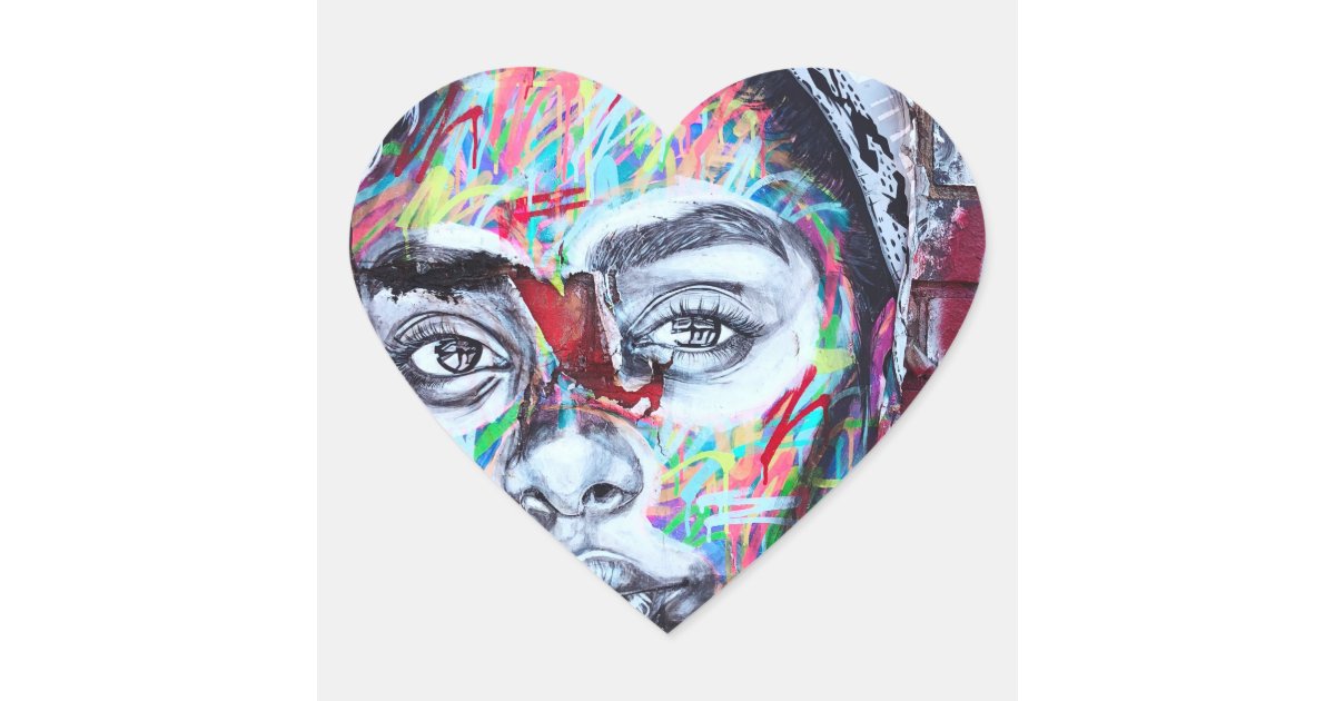 Fresh oxygen heart sticker | Zazzle