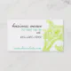 Fresh Paisley Business Card | Zazzle