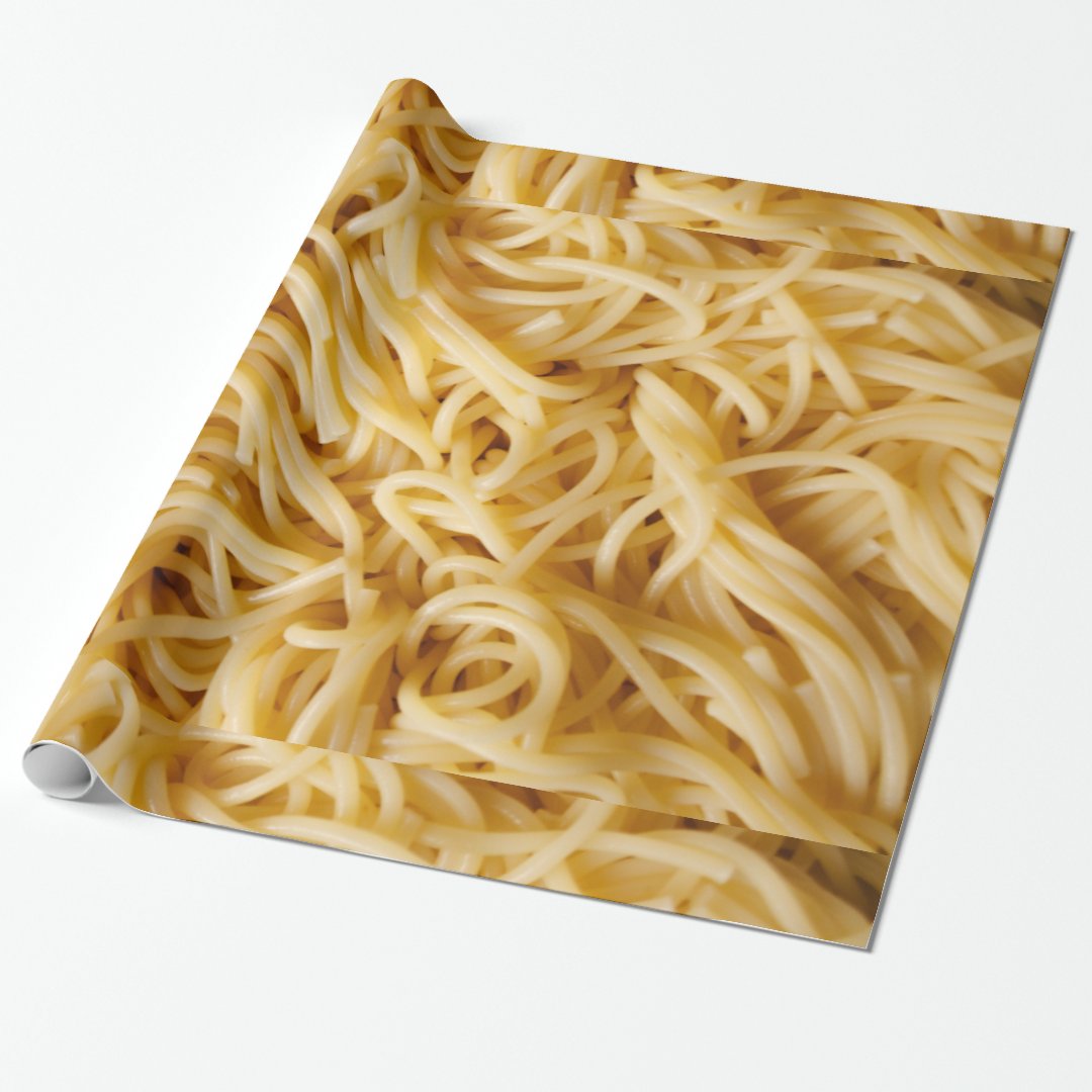 Fresh Pasta Wrapping Paper | Zazzle