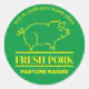 Fresh Pork Custom Sticker | Zazzle