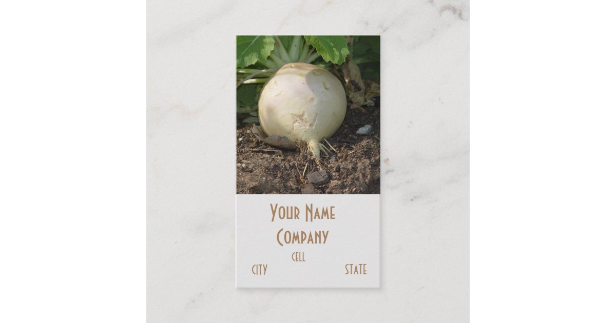 Fresh Produce Business Card | Zazzle