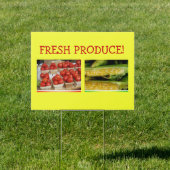 Fresh Produce Sign | Zazzle