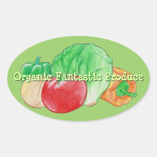 Fresh Produce Stickers | Zazzle.com