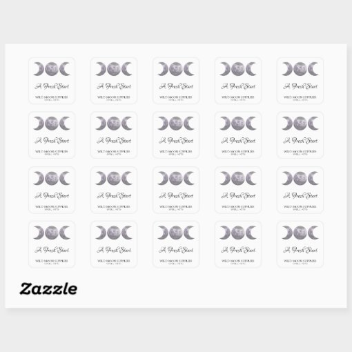 Fresh Start Spell Kit Labels | Zazzle