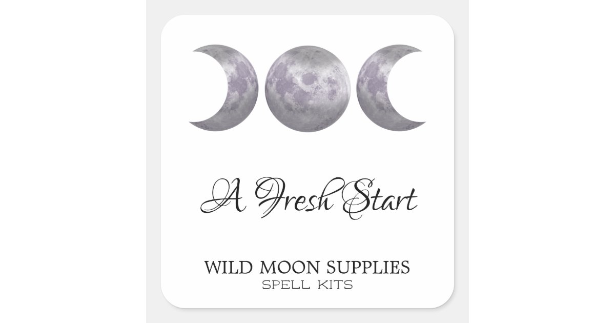 Fresh Start Spell Kit Labels | Zazzle
