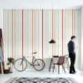 Fresh Stripes Pattern Wallpaper Wallpaper | Zazzle
