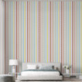 Fresh Stripes Pattern Wallpaper Wallpaper | Zazzle