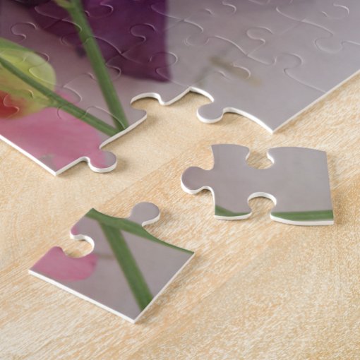 Fresh sweet peas jigsaw puzzle | Zazzle