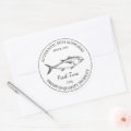 Fresh Tuna Fish Packaging Label | Zazzle