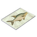 Freshwater Fish on Map Notebook | Zazzle