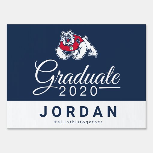 Fresno State 2020 Graduation Sign | Zazzle