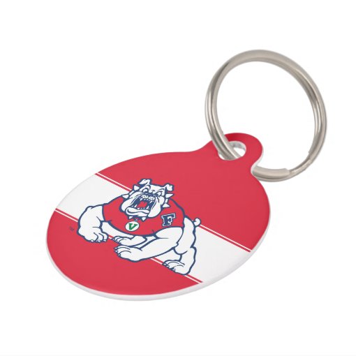 Fresno State Bulldog Pet ID Tag | Zazzle
