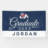 Fresno State Graduation Script Banner | Zazzle