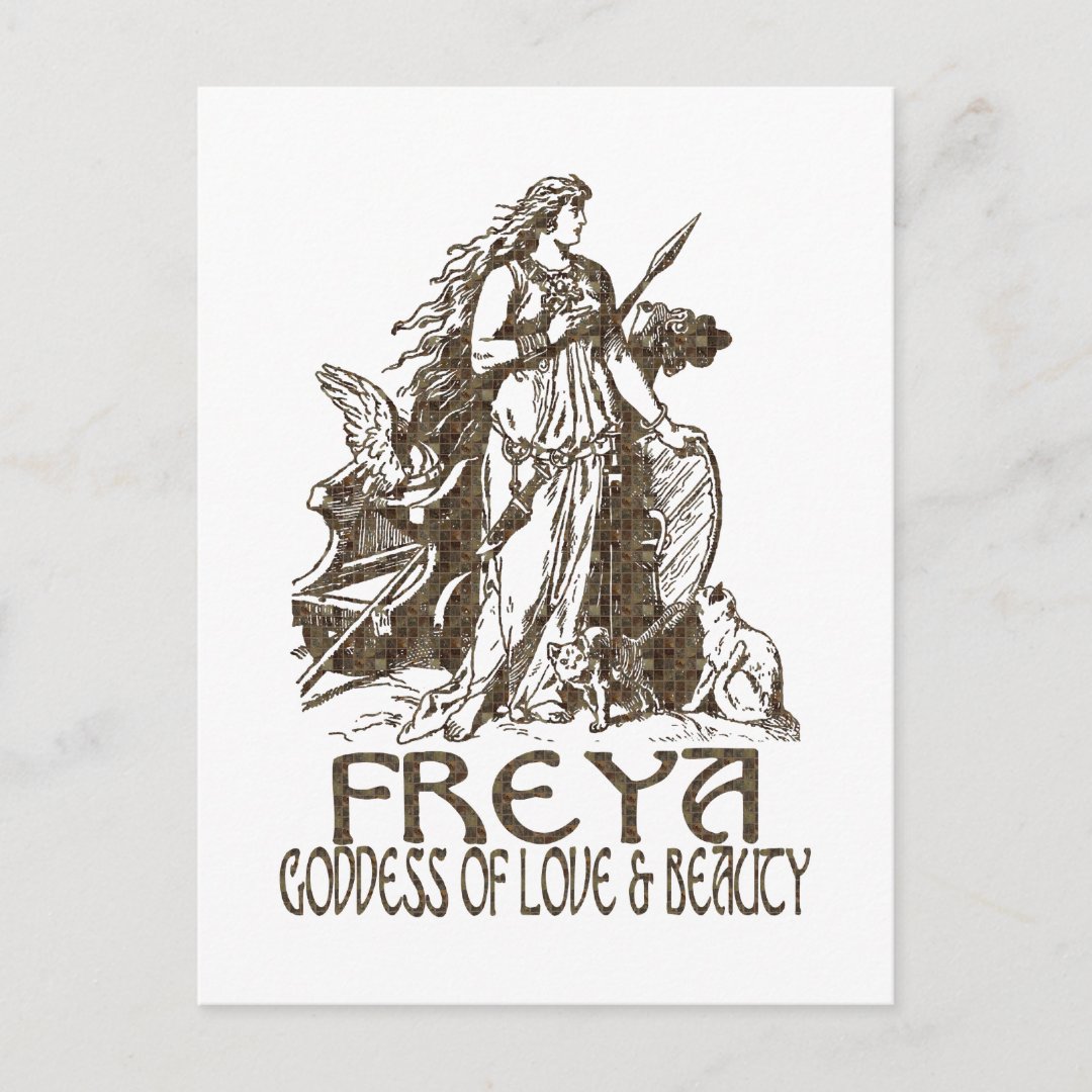 Freya Postcard | Zazzle