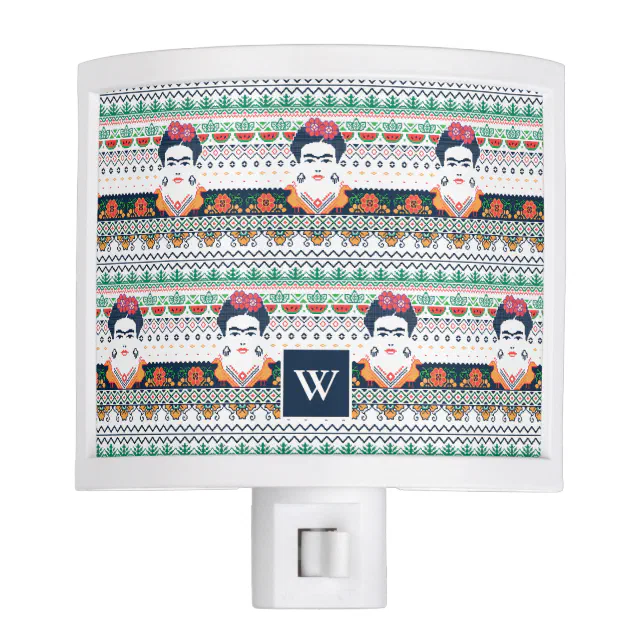 Frida Kahlo | Aztec Night Light | Zazzle