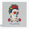 Frida Kahlo | El Día de los Muertos Binder | Zazzle