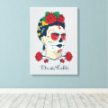 Frida Kahlo | El Día de los Muertos Canvas Print | Zazzle