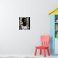 Frida Kahlo Lettering Portrait Poster | Zazzle