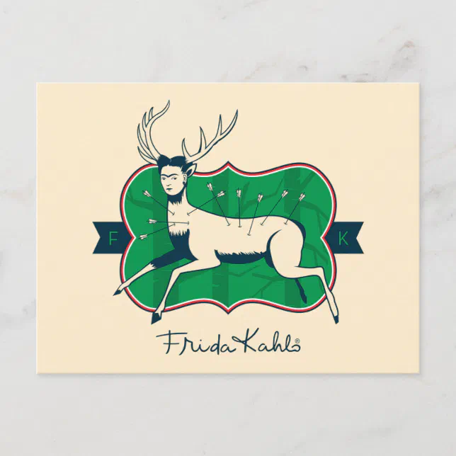 Frida Kahlo | The Wounded Deer Postcard | Zazzle