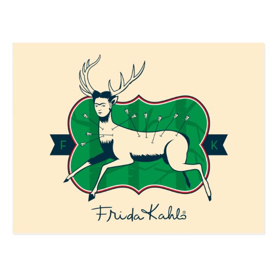 Frida Kahlo | The Wounded Deer Postcard | Zazzle.com
