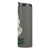 Friday the 13th | Jason Voorhees Burlap Sack Thermal Tumbler | Zazzle