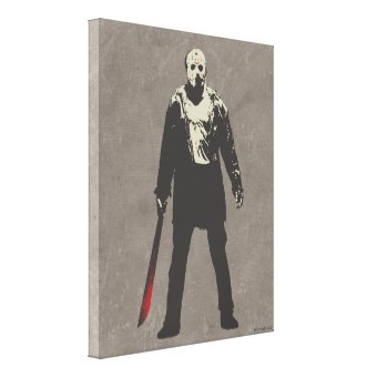Friday the 13th | Jason Voorhees Character Art Canvas Print | Zazzle