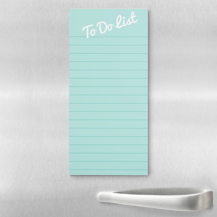 Fridge Magnetic Note Pad | Zazzle