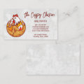 Fried Chicken Restaurant Logo Business Card | Zazzle