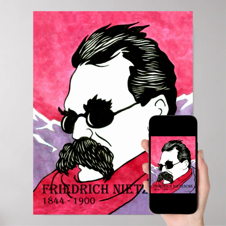 "Friedrich Nietzsche" Poster | Zazzle