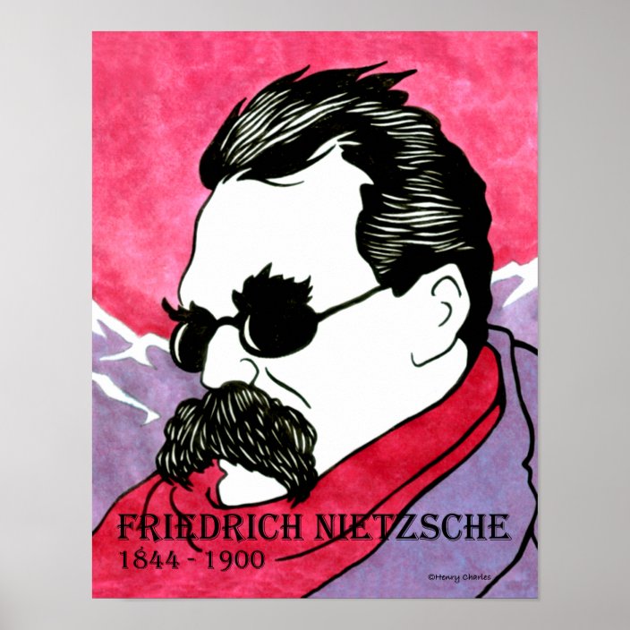 "Friedrich Nietzsche" Poster | Zazzle.com