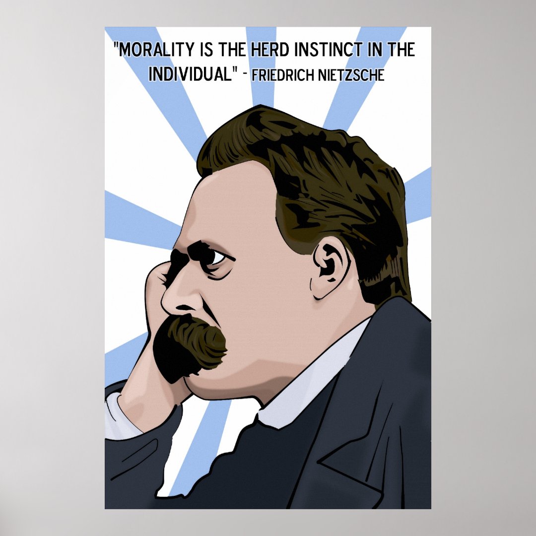 Friedrich Nietzsche Poster | Zazzle
