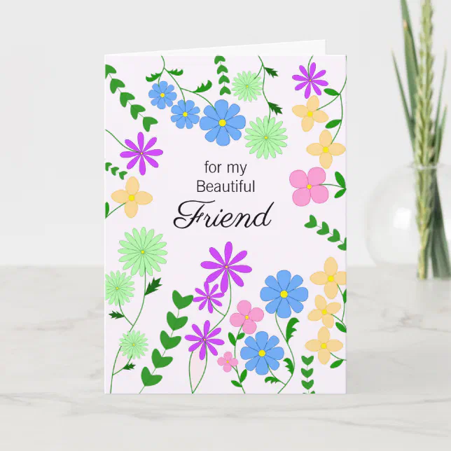 Friend Birthday Card | Zazzle