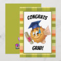 FriendFish cartoon cute fish Graduation Card | Zazzle