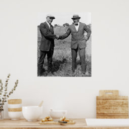 Friendly Fight: 1922 Poster | Zazzle