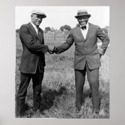 Friendly Fight: 1922 Poster | Zazzle