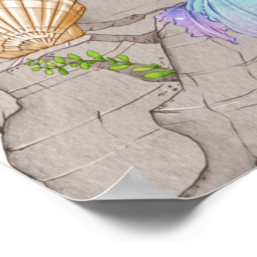 Friendly Mermaids Poster | Zazzle