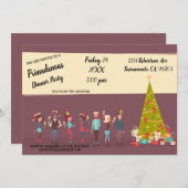 Friendmas Dinner Party Invitation | Zazzle