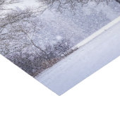 Friends - A Barn and a Tree in Snow Tissue Paper | Zazzle