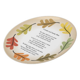 Friends and Family Pass it Along Plate | Zazzle