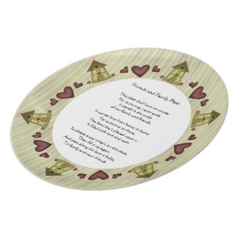 Friends and Family Plate | Zazzle