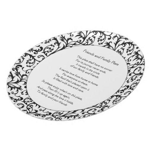 Friends and Family Plate | Zazzle
