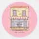 FRIENDS™ | Central Perk Cartoon Coffee Shop Classic Round Sticker | Zazzle
