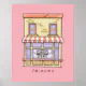 FRIENDS™ | Central Perk Cartoon Coffee Shop Poster | Zazzle