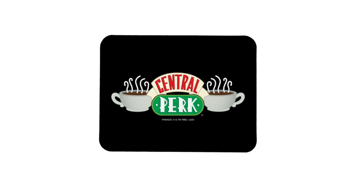 FRIENDS™ | Central Perk Logo Magnet | Zazzle