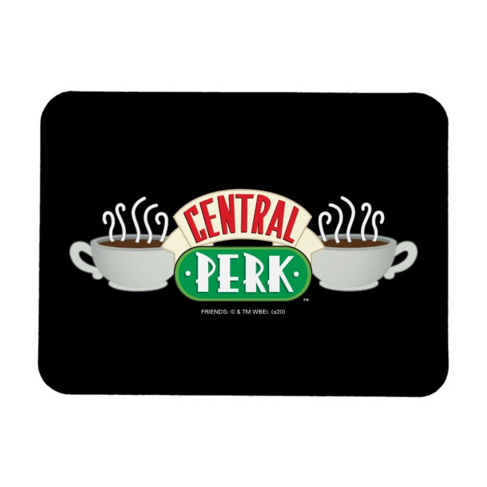 FRIENDS™ | Central Perk Logo Magnet | Zazzle.com