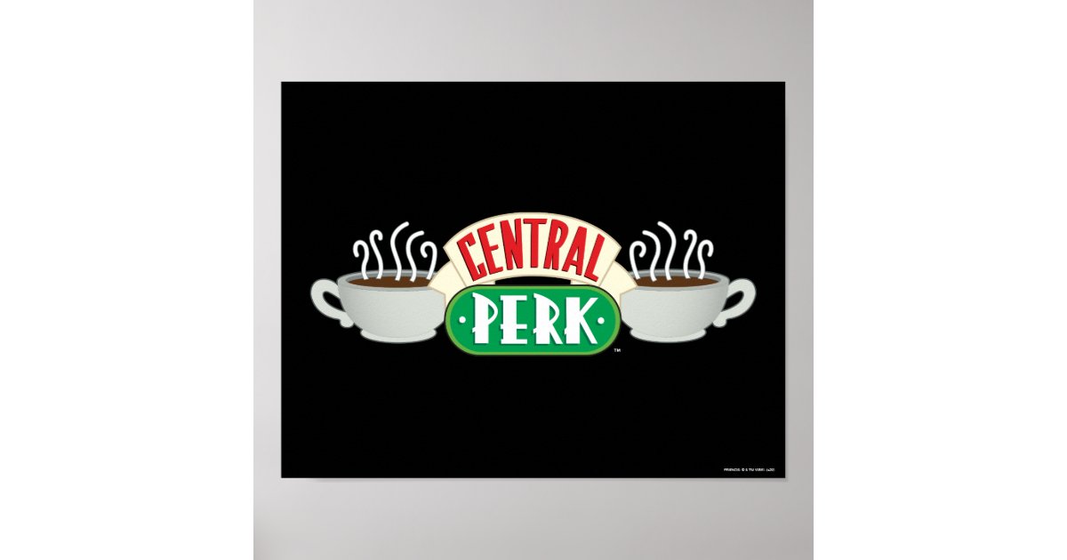FRIENDS™ | Central Perk Logo Poster | Zazzle